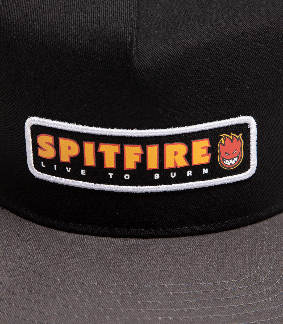 Spitfire Live to Burn Patch Snapback Hat – Atlas