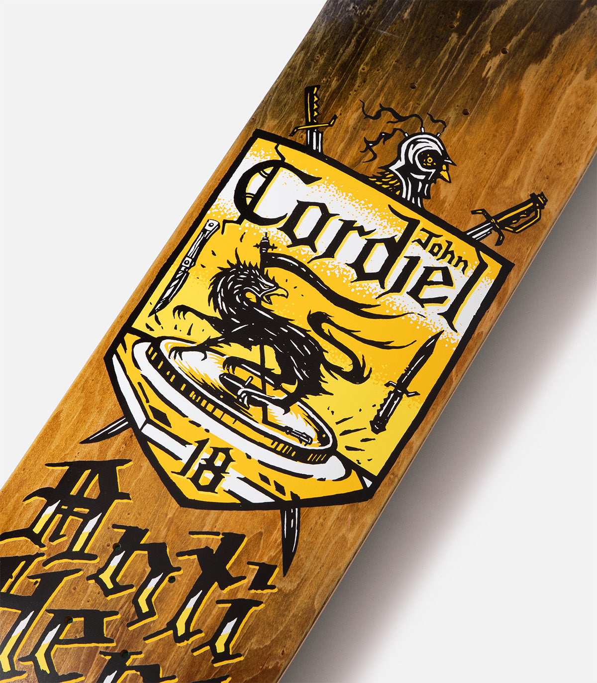 Antihero John Cardiel Coat Of Arms Deck – Atlas