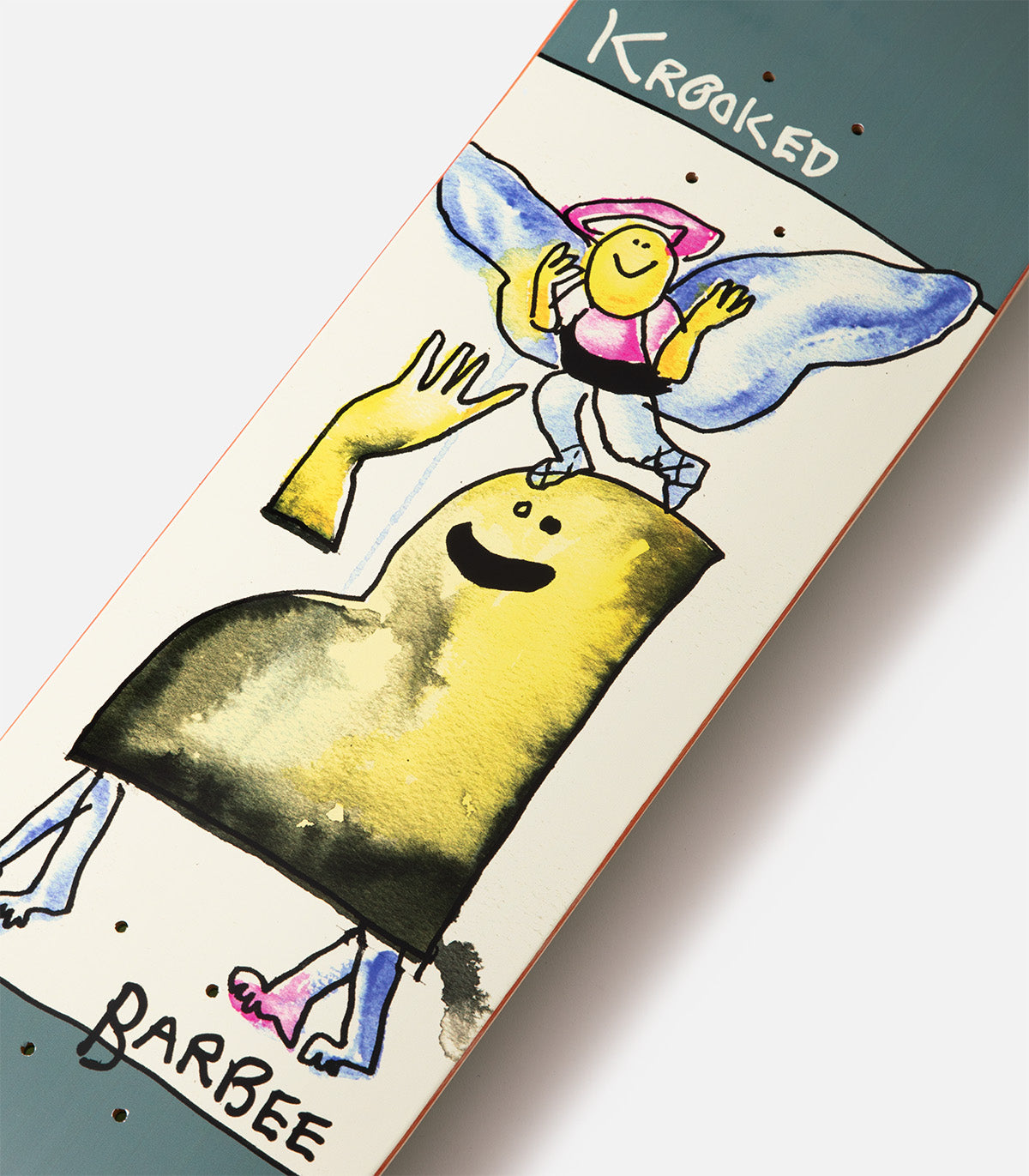 Krooked Ray Barbee Watercolor Deck – Atlas