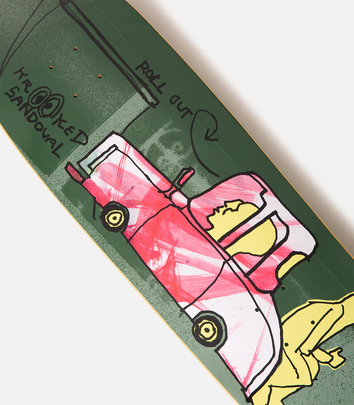 Krooked Ronnie Sandoval Roll Out Deck – Atlas