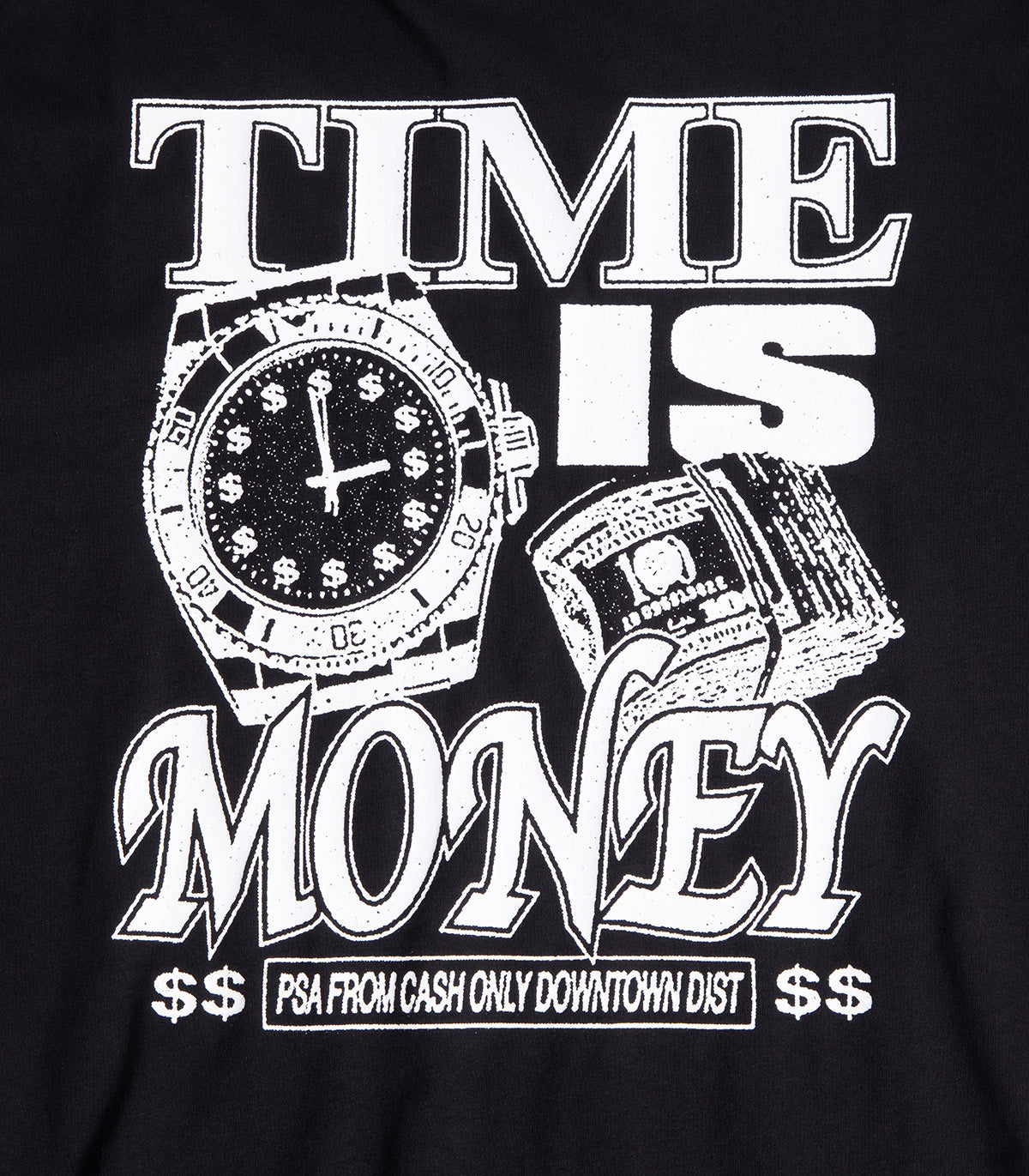 Cash Only Time T-Shirt – Atlas